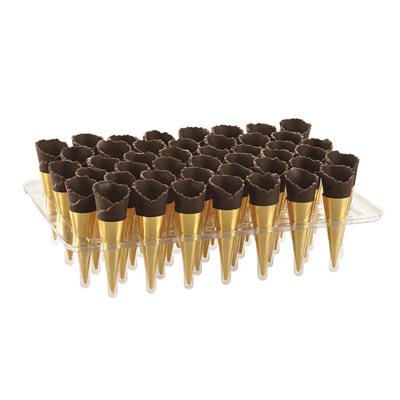 CORNET CHOC COATED 180 PCS