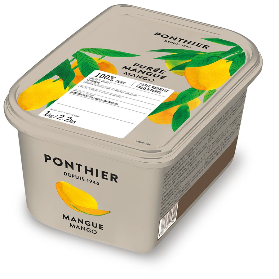 FROZEN PUREE, MANGO, 100%1 KG